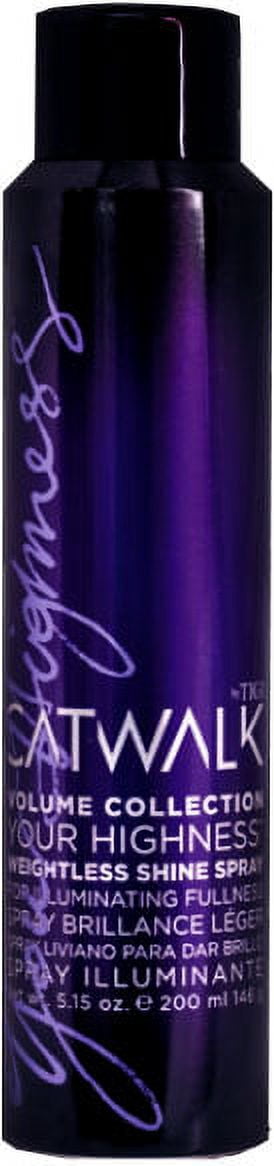 Tigi Catwalk Volume Collection - Your Highness Weightless Shine Spray ...
