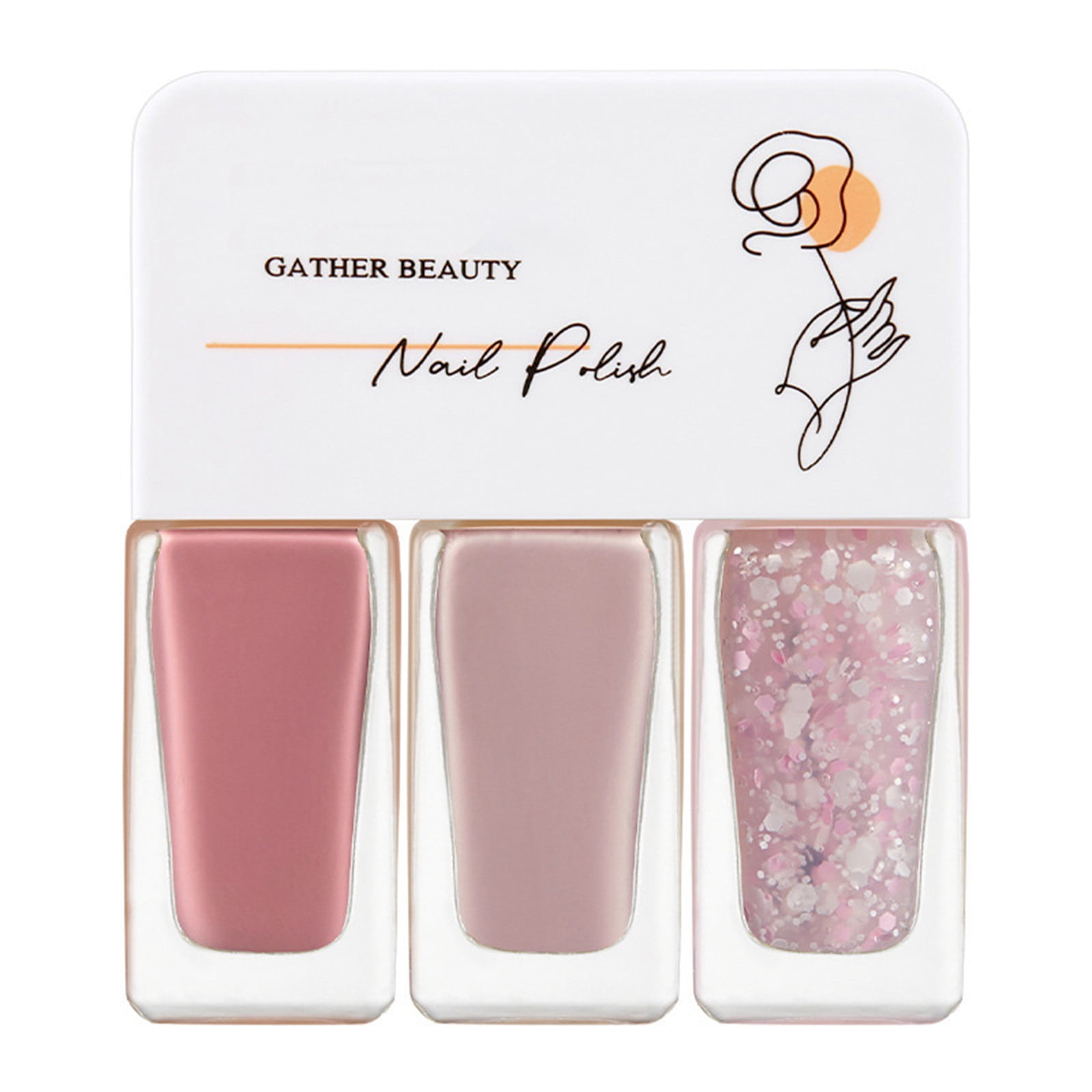 Tigivemen 20 Colors 3 Pack Combination Nail Polish Easy Peel No Bake ...