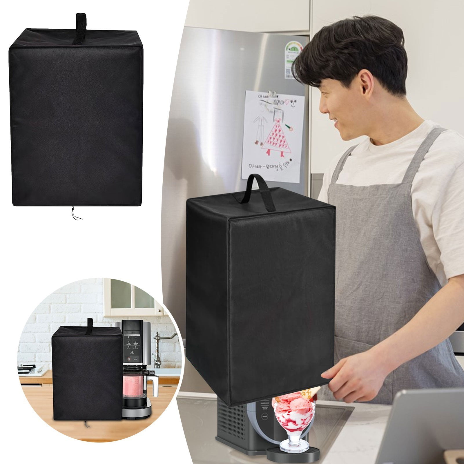 Tigivemen 600D Ice Machine Cover Summer Beverage Machine Cover ...