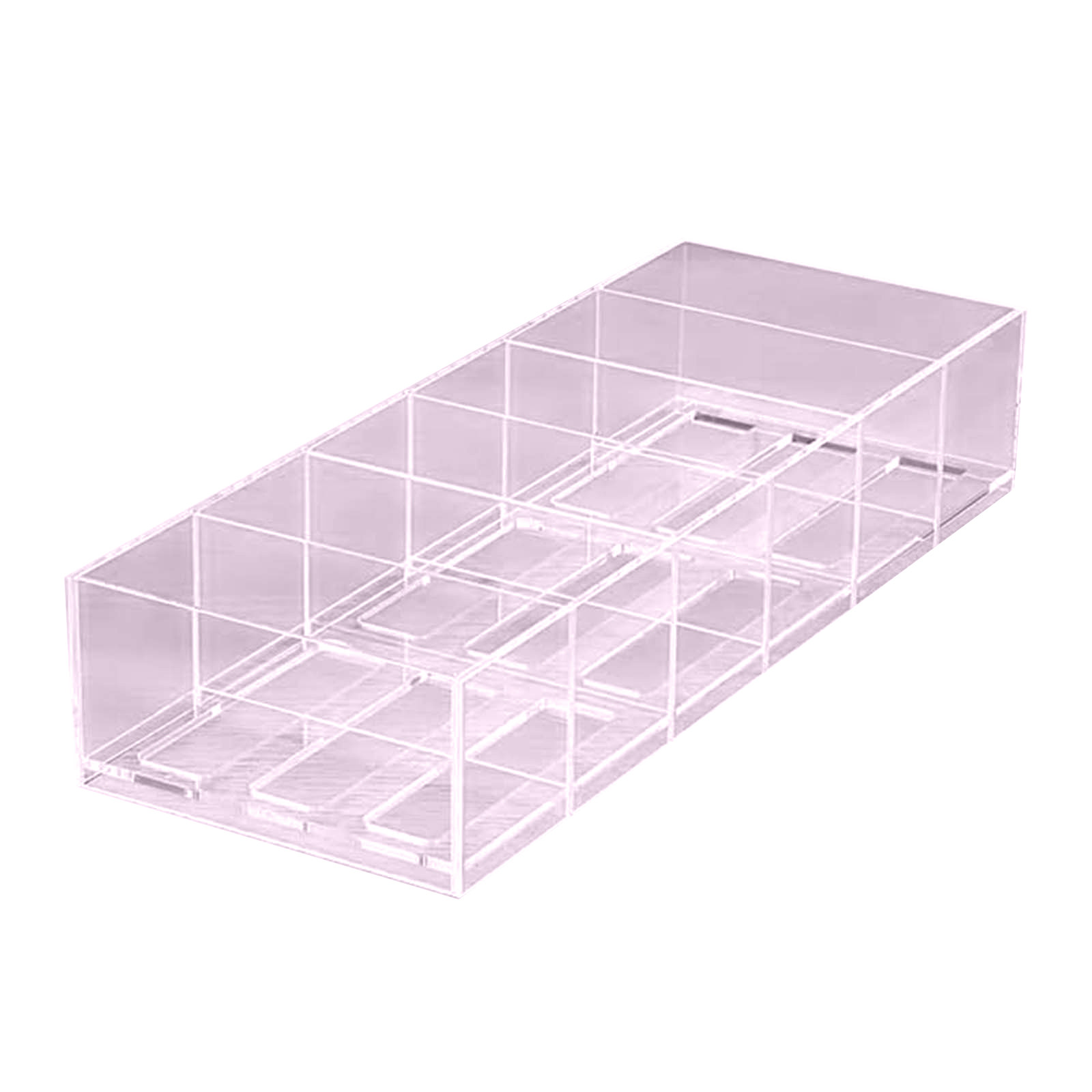 Tigivemen Acrylic Tumbler Lid Organizer For Cup Accessories Cabinet ...
