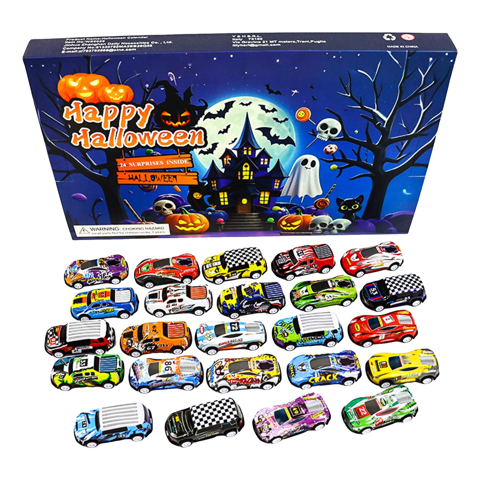 Tigivemen Advent Calendar for Kids Calendar Box Halloween Night Gift ...