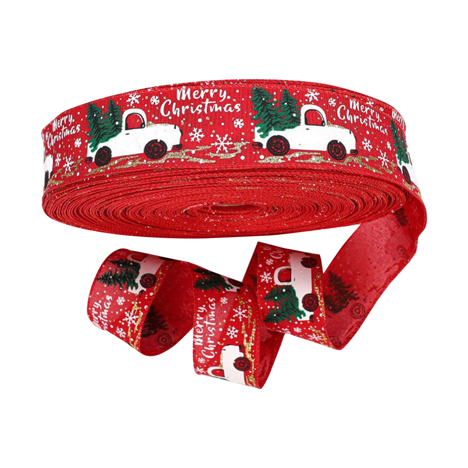 Tigivemen Christmas Wrapping Ribbons for Gift Wrapping Happy Birthday ...