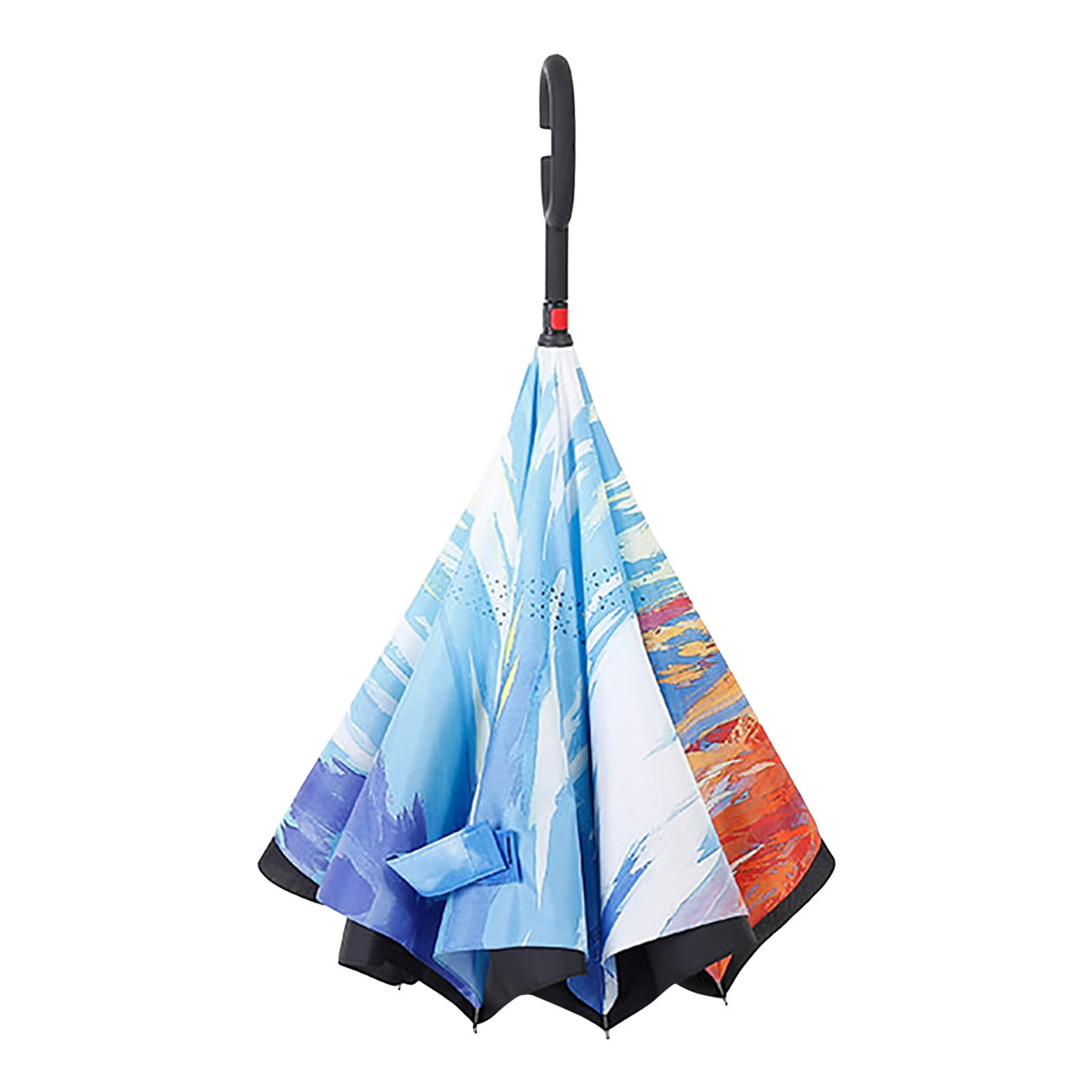 Tigivemen Inverted Umbrella Rain Gear C Shaped Handle Long Handle ...