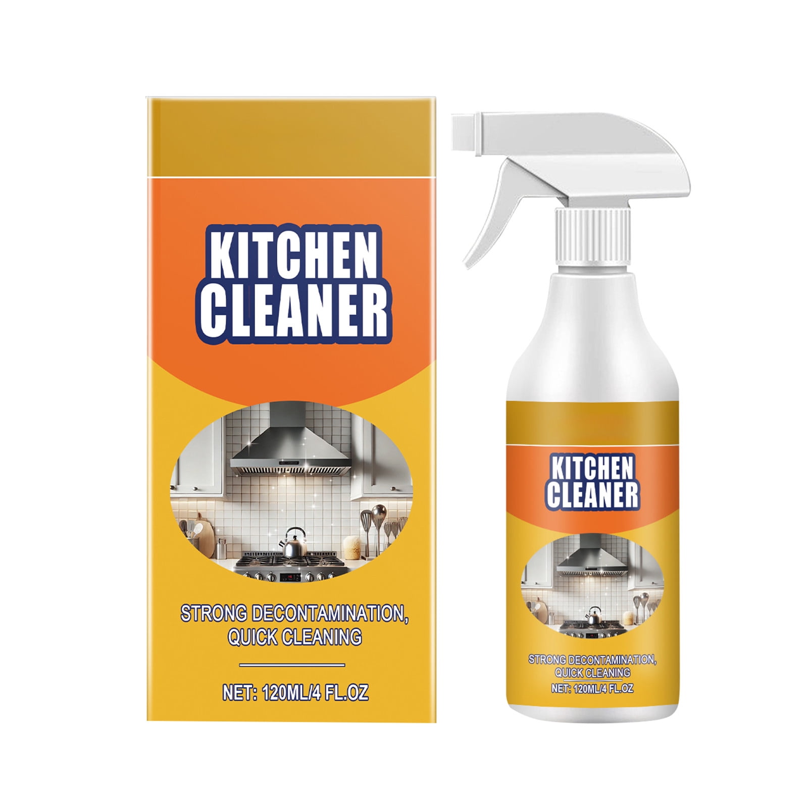 Tigivemen Kitchen Grease Cleaner Kitchen Hood Cooktop Grease Cleaner ...