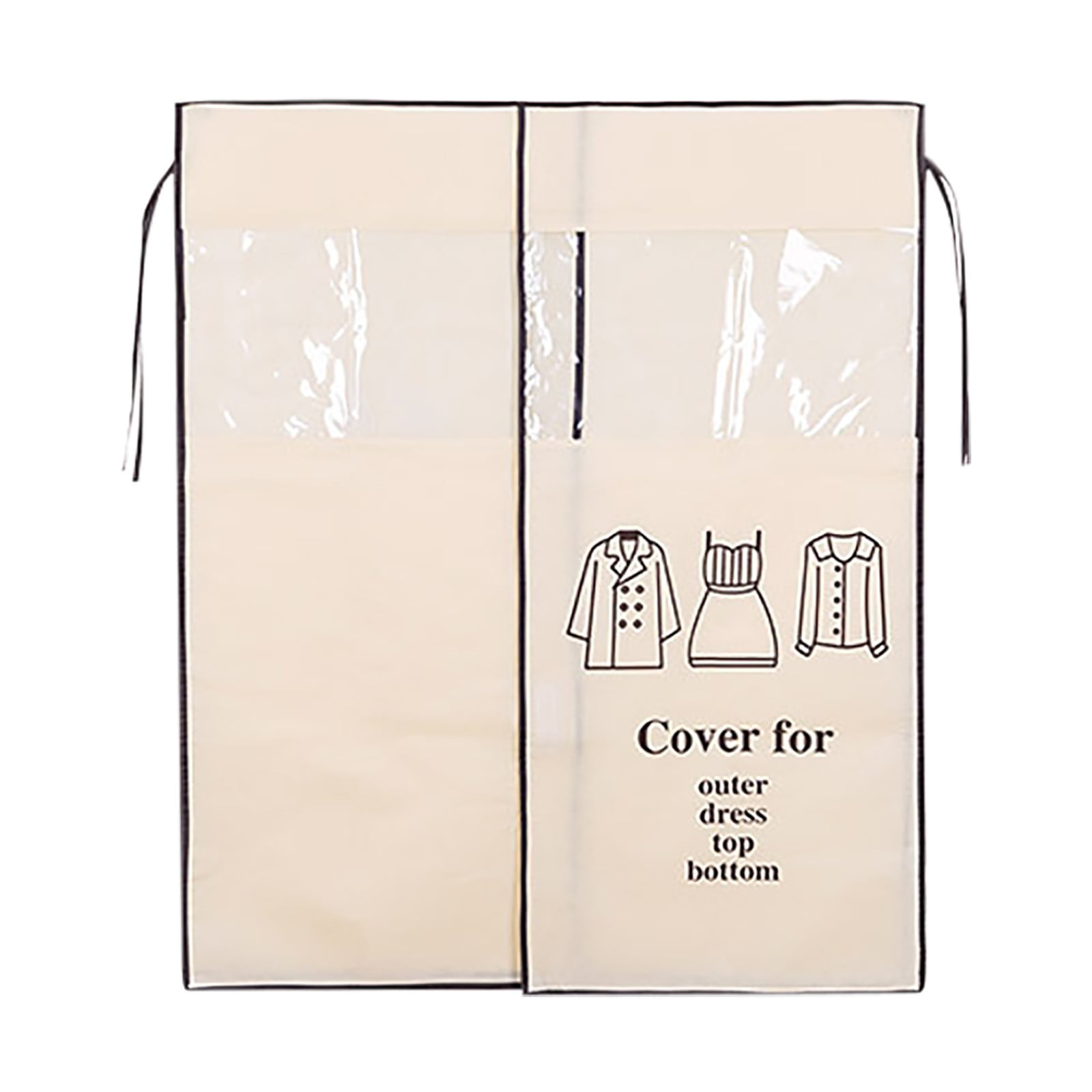 Tigivemen Proof Wardrobe Clothing Cover 90 X 110 Cm Coat Hanger Cover ...