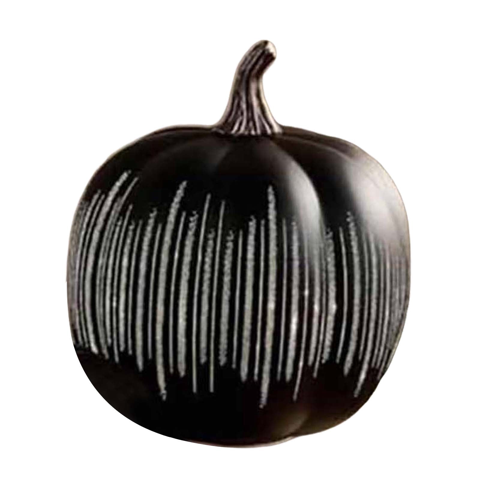 Tigivemen Pumpkin Lights Shaped Night Sky View Glass Pumpkin Flashing ...