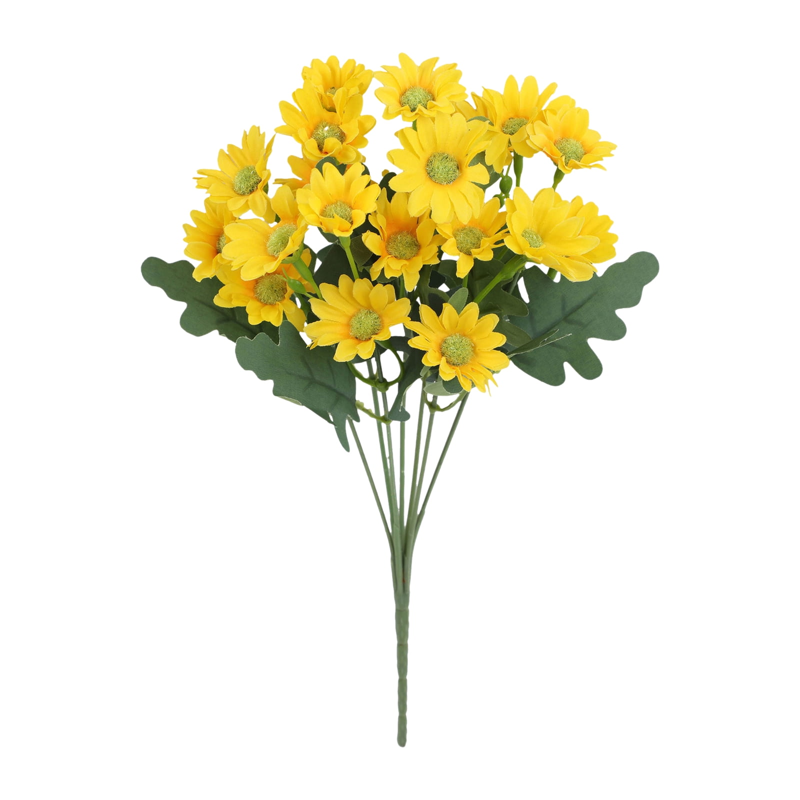 Tigivemen Silk Daisy Artificial Flowers Diy Bouquet Bulk Wedding Filler ...