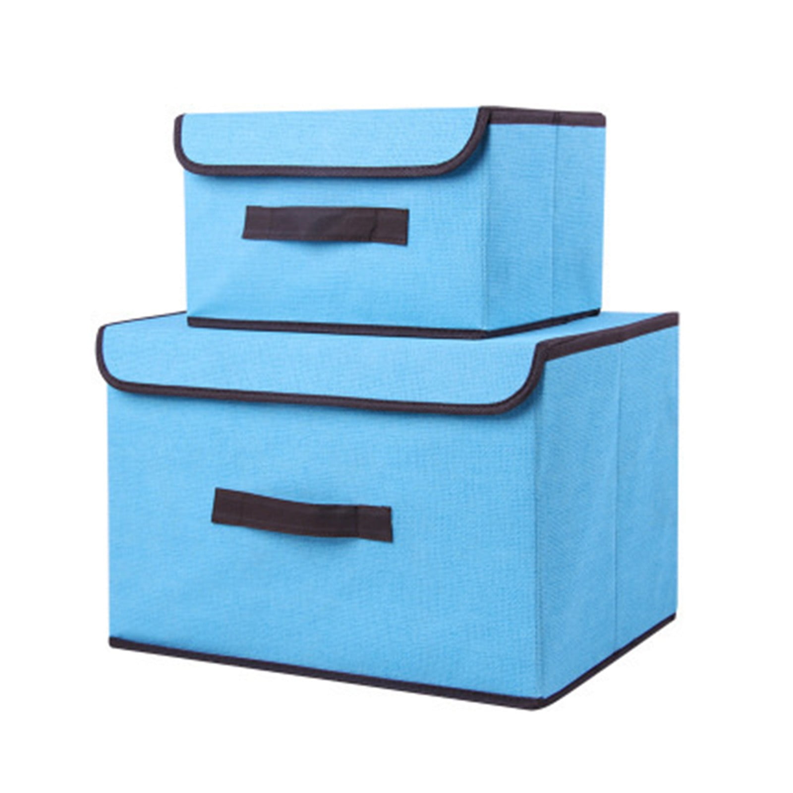 Tigivemen Storage Box With Lid Fabric Folding Boxes Fabric Boxes Easy ...