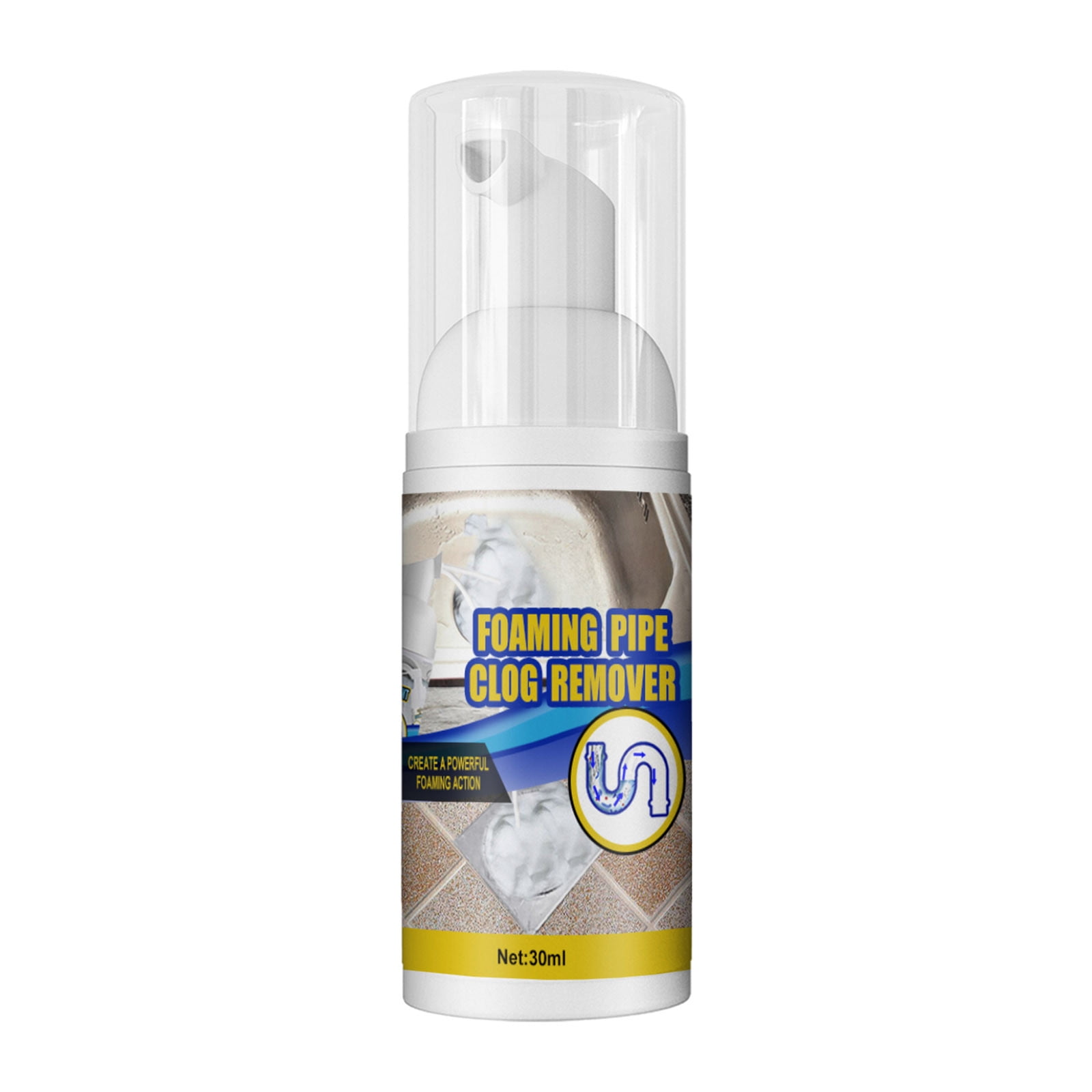 Tigivemen Stubborn Stains Cleaner,Limescale Cleaner,Bathroom Foam ...