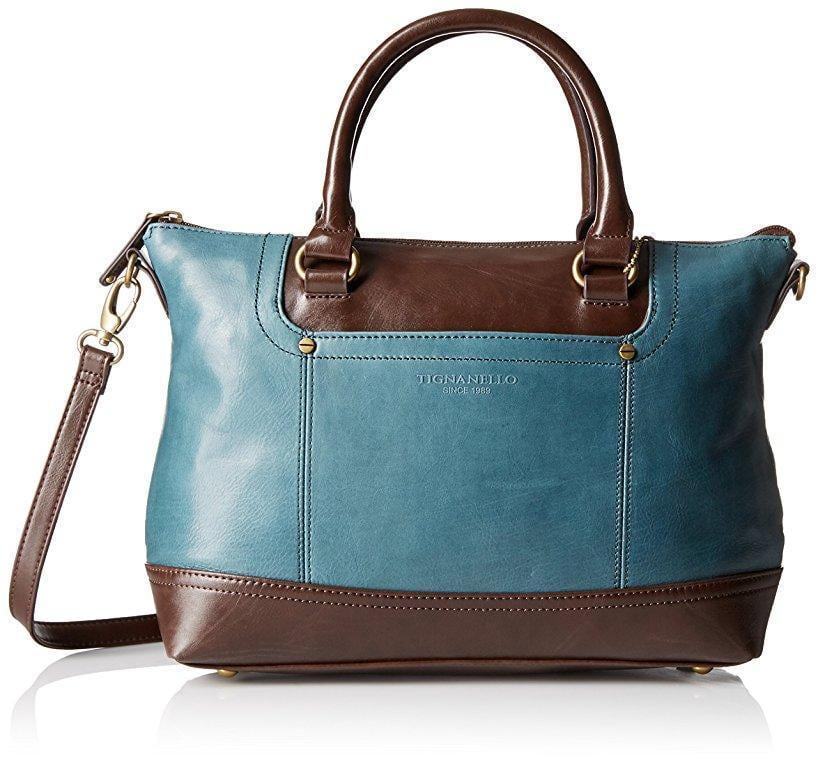 Tignanello Smooth Operator Conv. Satchel, Juniper/Dark Brown - Walmart.com Tignanello Smooth Operator Conv. Satchel, Juniper/Dark Brown - Walmart.com