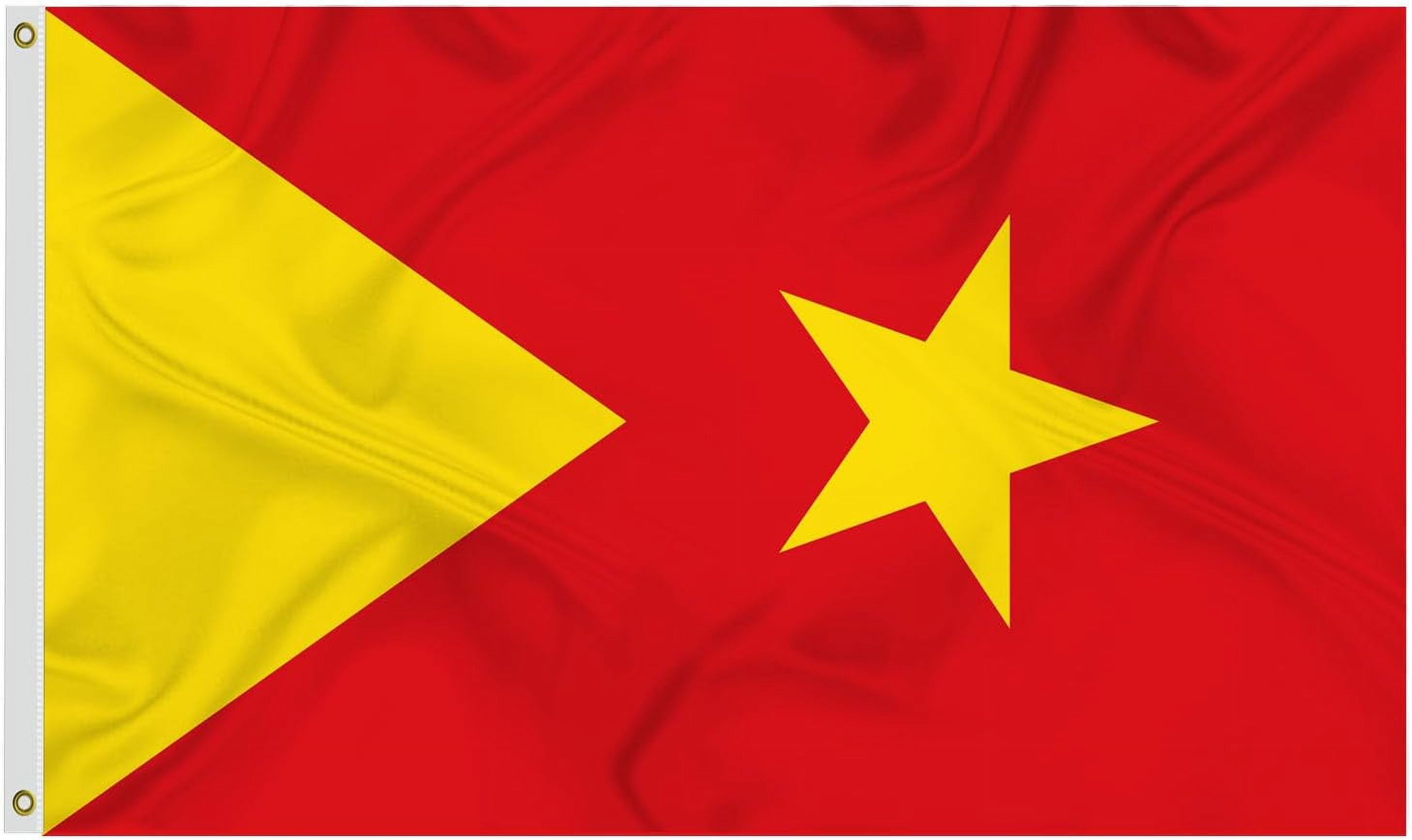 Tigray Region Flag, 3Ply Polyester Heavy Duty Double Sided - Walmart.com