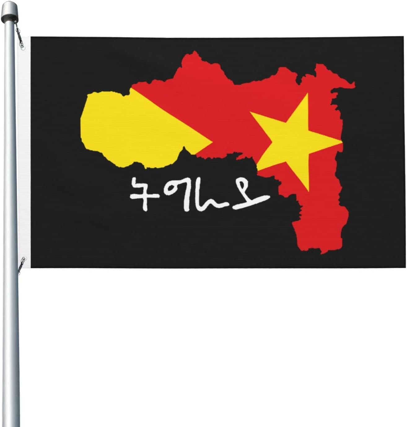 Tigray Region Flag Map Flag 3x5 Ft Outdoor Decoration Banner Yard Flag ...