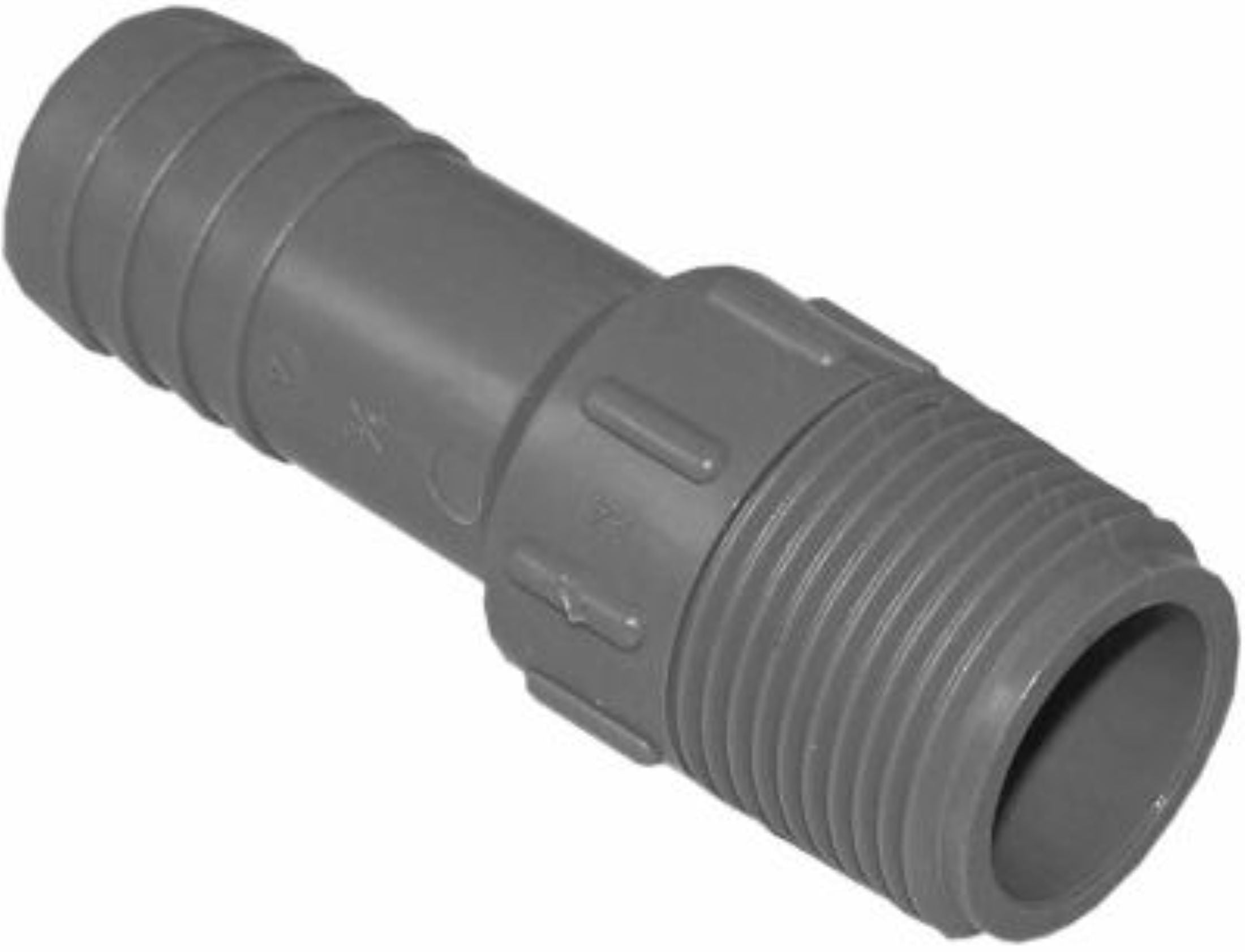Tigre 1436-007BC 3/4" Inch MPT Polyethylene Insert Pipe Adapter ...