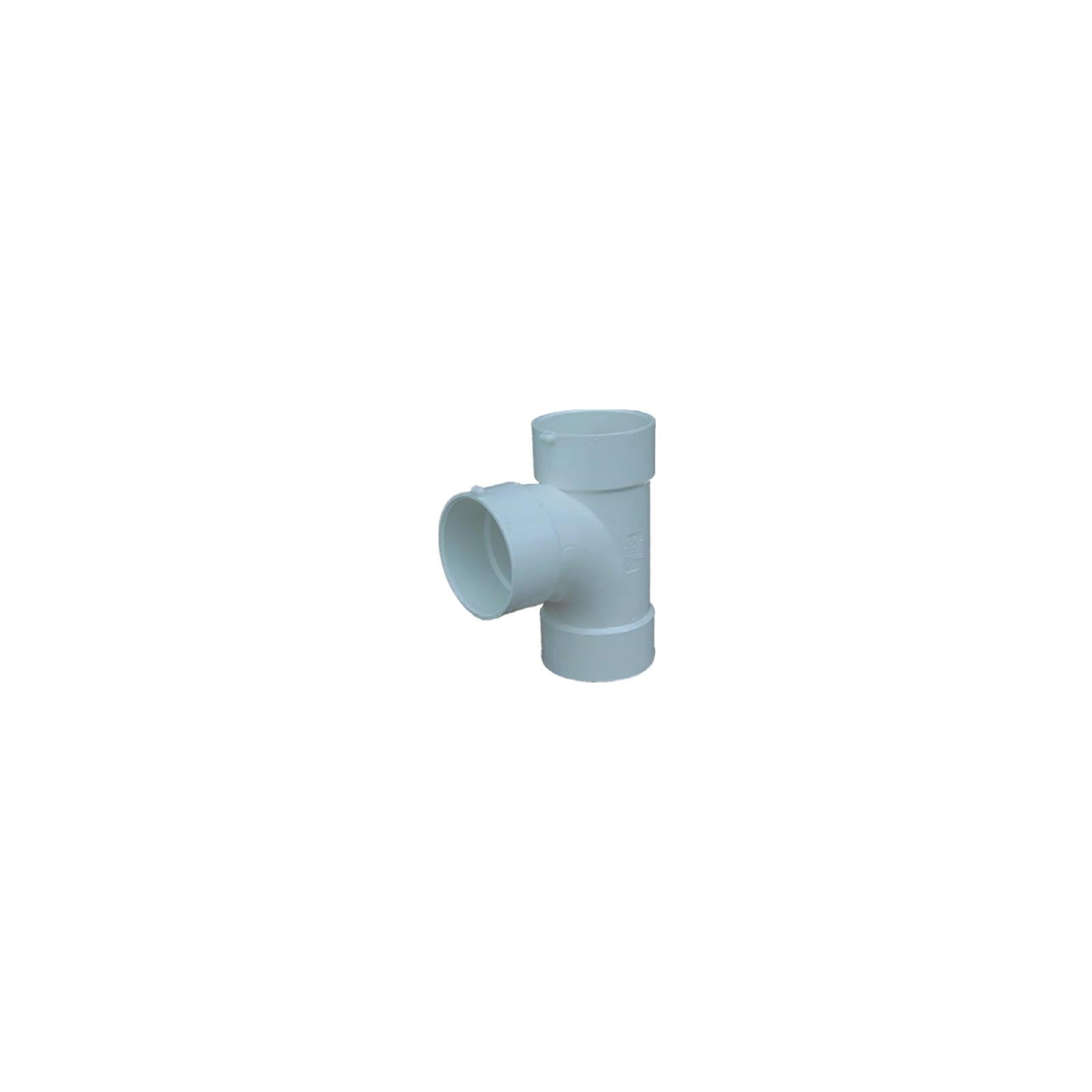 Tigre 36-721 PVC Pipe Sewer And Drain Sanitary Tee, 4 In. - Quantity 1 ...