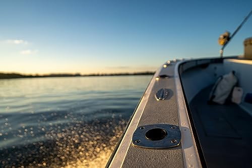 Tigress 4 Hole Swivel Rectangular Head Gunnel Rod Holder - Walmart.com