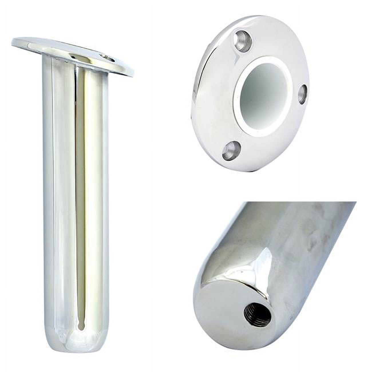 Tigress 77901 9 in. Round Head Closed Base 15 Degree Rod Holder ...