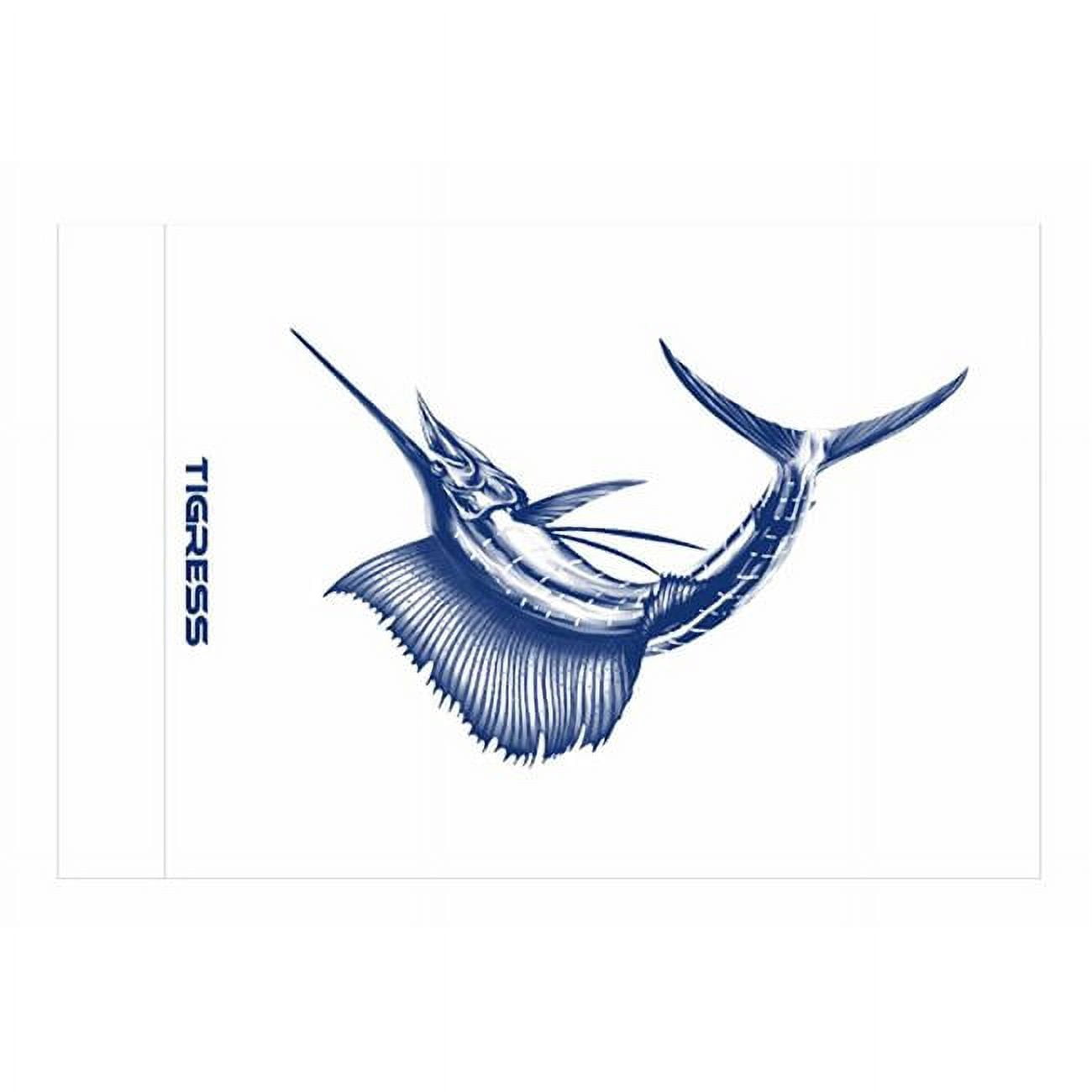 Tigress 88420 12 x 18 in. Tigress Sailfish Release Flag - Walmart ...