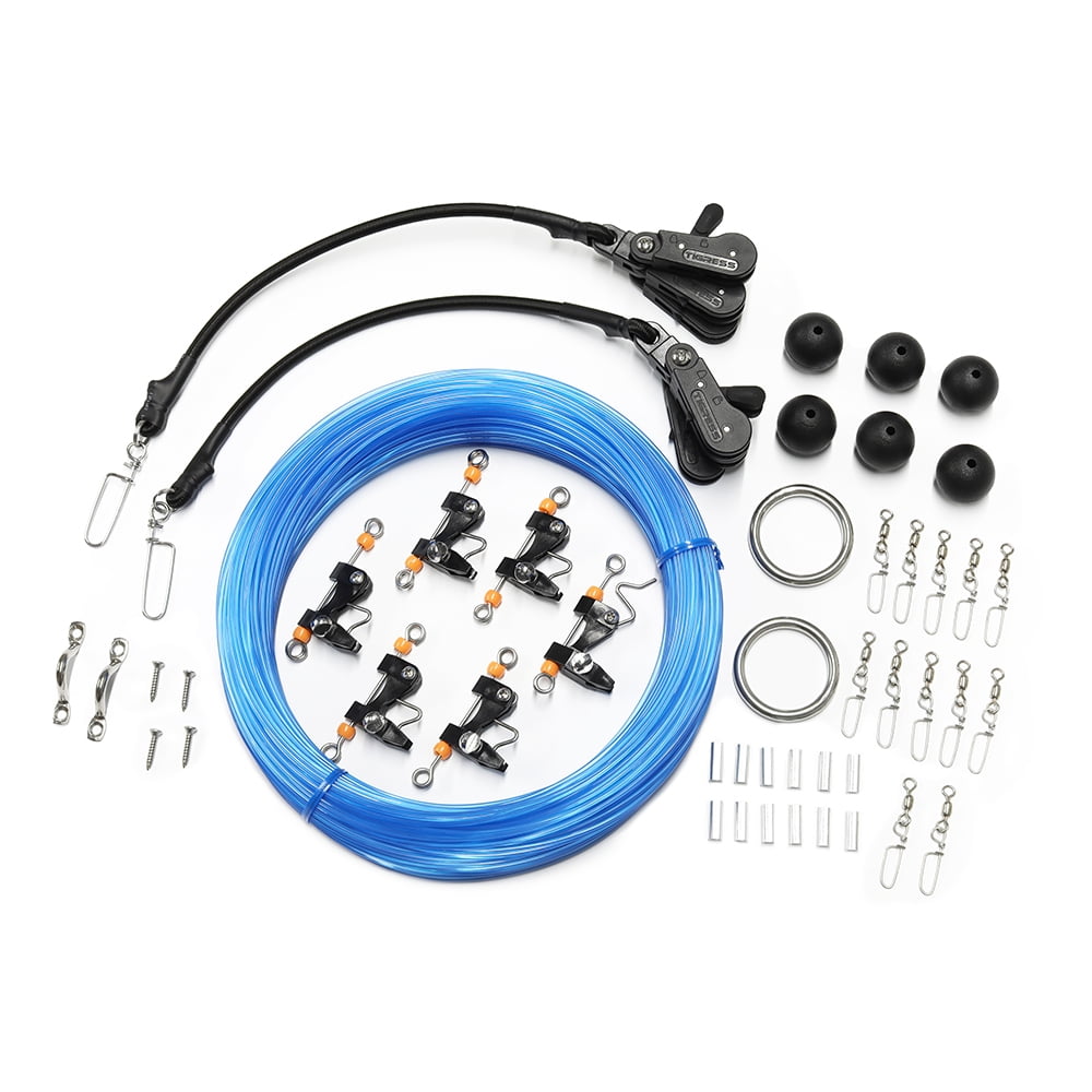 Tigress Outriggers Complete Triple Rigging Kit - Walmart.com