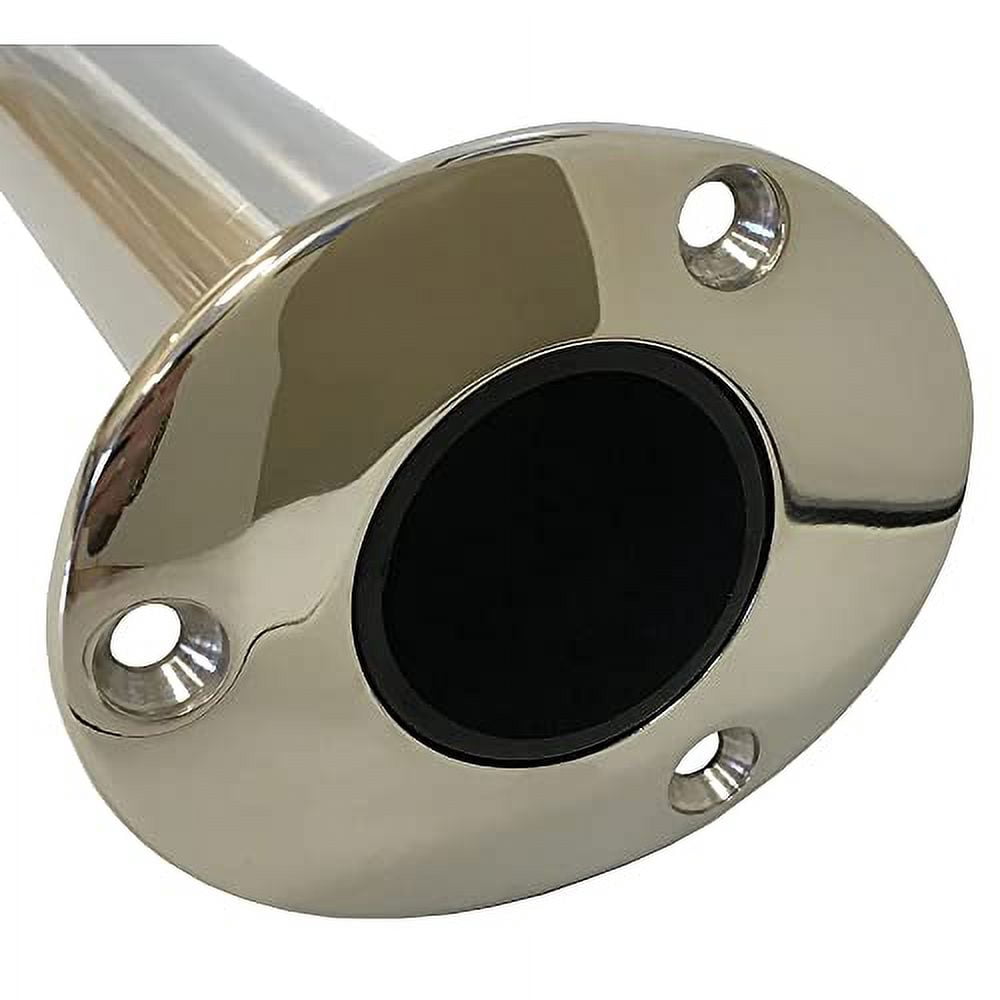 Tigress Economy Stainless Steel Gunnel Mount Rod Holder- 15 - Walmart.com