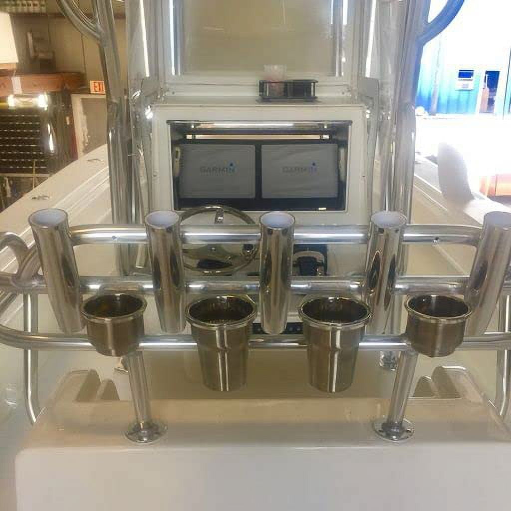 Tigress Large Stainless Steel Cup Insert, Boat Cup Holder Designed to ...