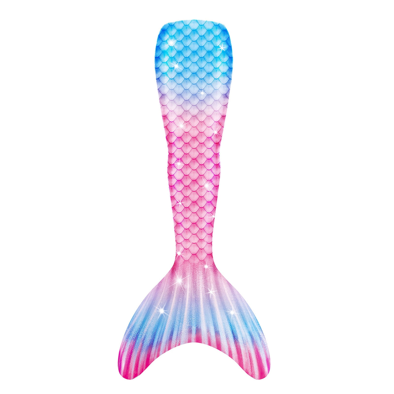 Tiijoy Big Girls Swimsuit Scale Print Fish Tail Beach Bathing Suit with ...