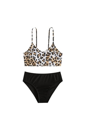 Girls Leopard Swimsuit