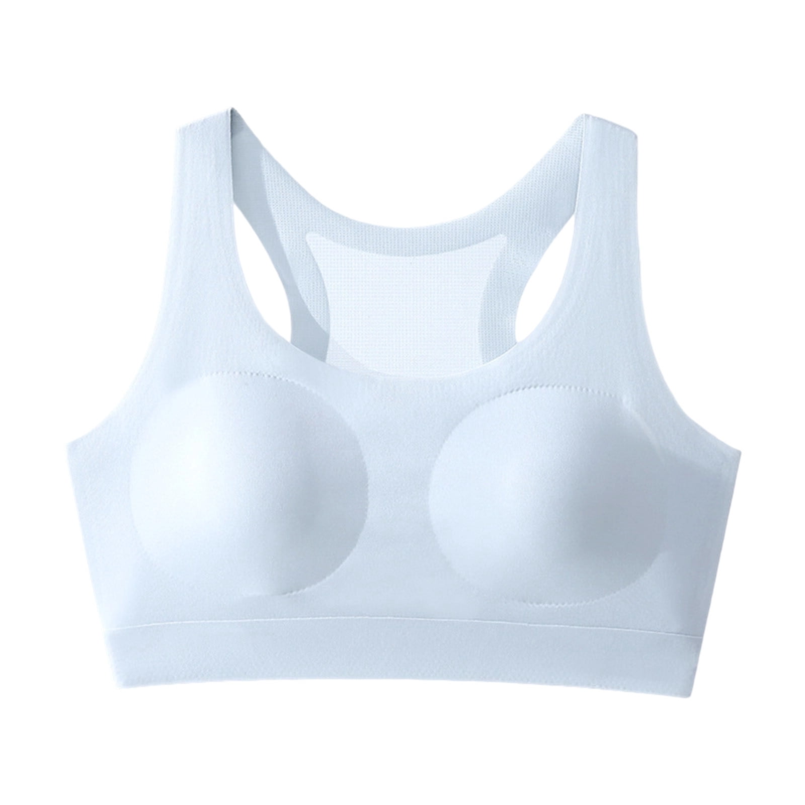 Tiijoy Girls' Racerback Seamless Training Bra Breathable Built Up ...