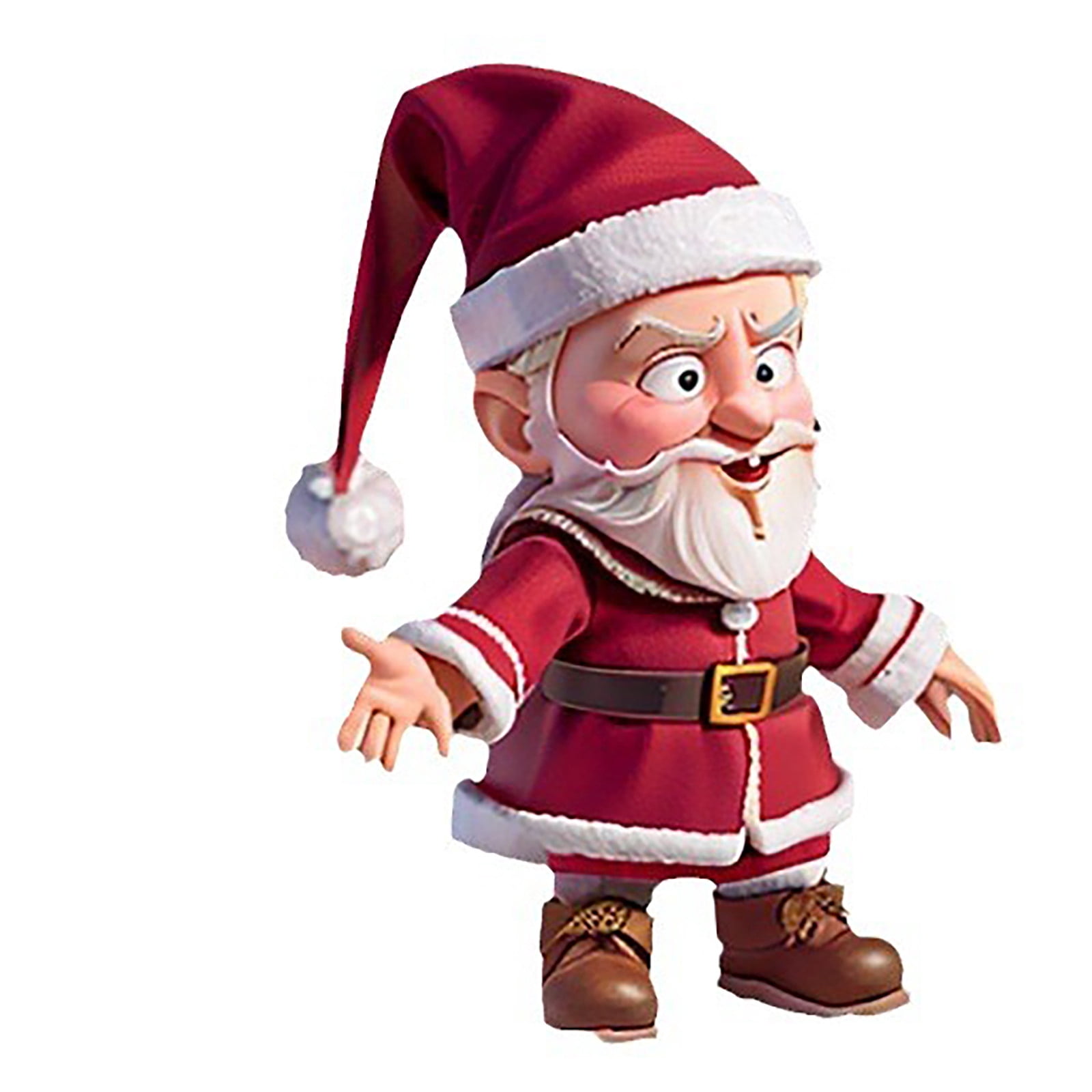 Tiitstoy Christmas Santa Claus Resin Figurine, 5.9Inch Resin Statues ...