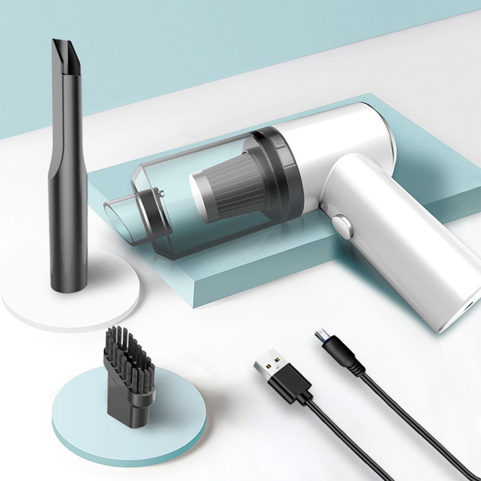 Tiitstoy Cordless Handheld Vacuum, Portable Car Vacuum Cleaner ...