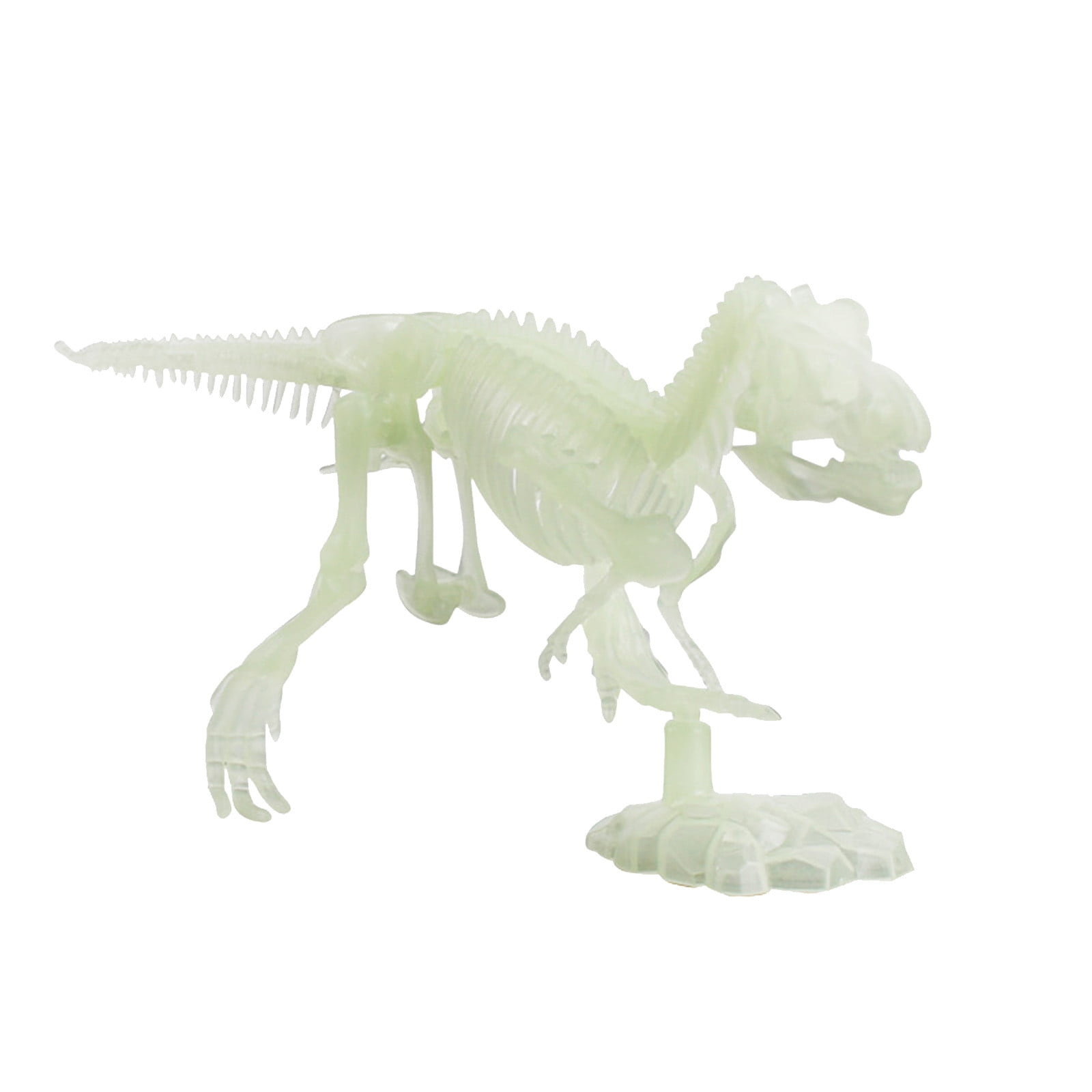 Tiitstoy Dinosaur Skeleton Fossil Figures Model Toys for Kids, Glow in ...