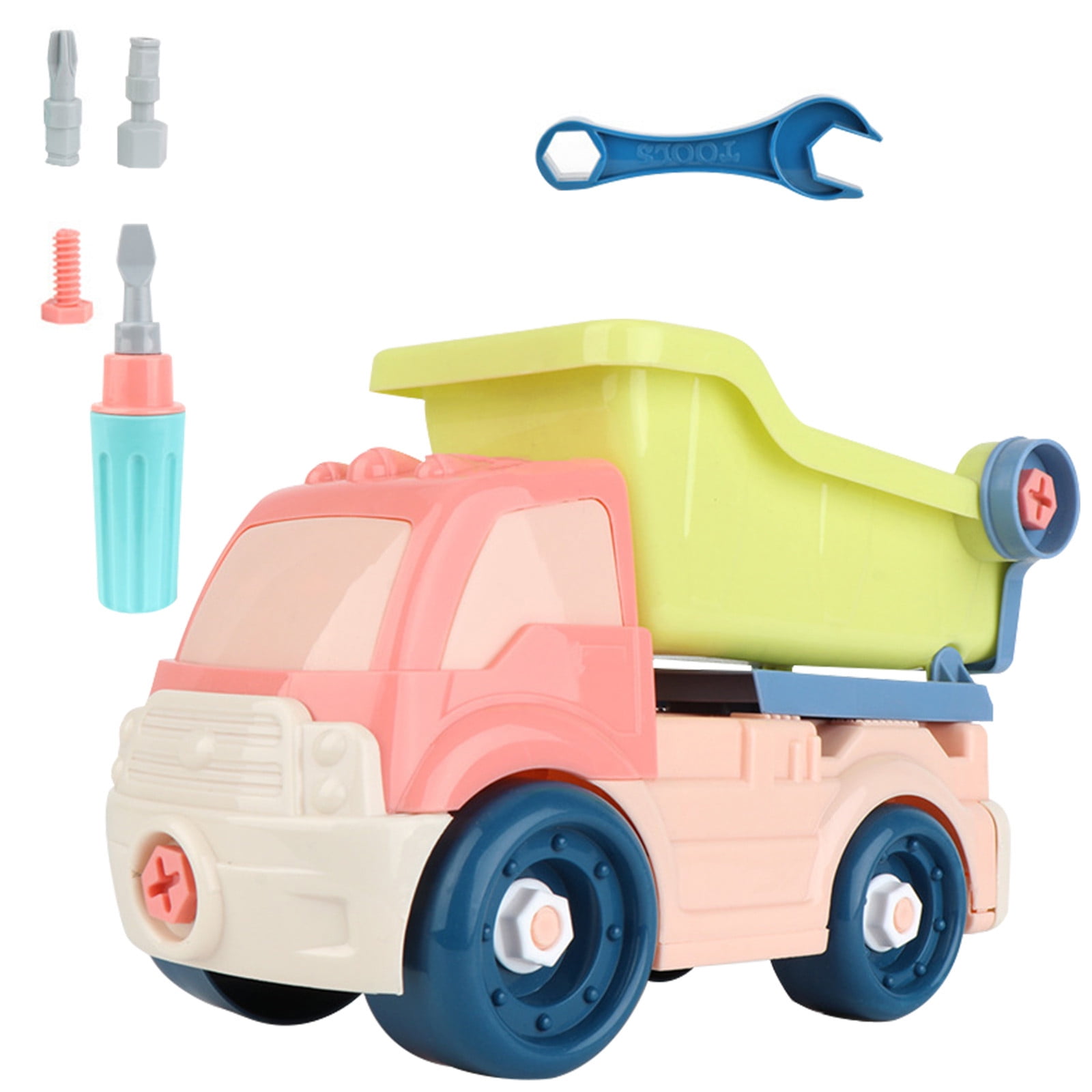 Tiitstoy Diy Detachable Assembly Nut Combination Assembled Excavator ...