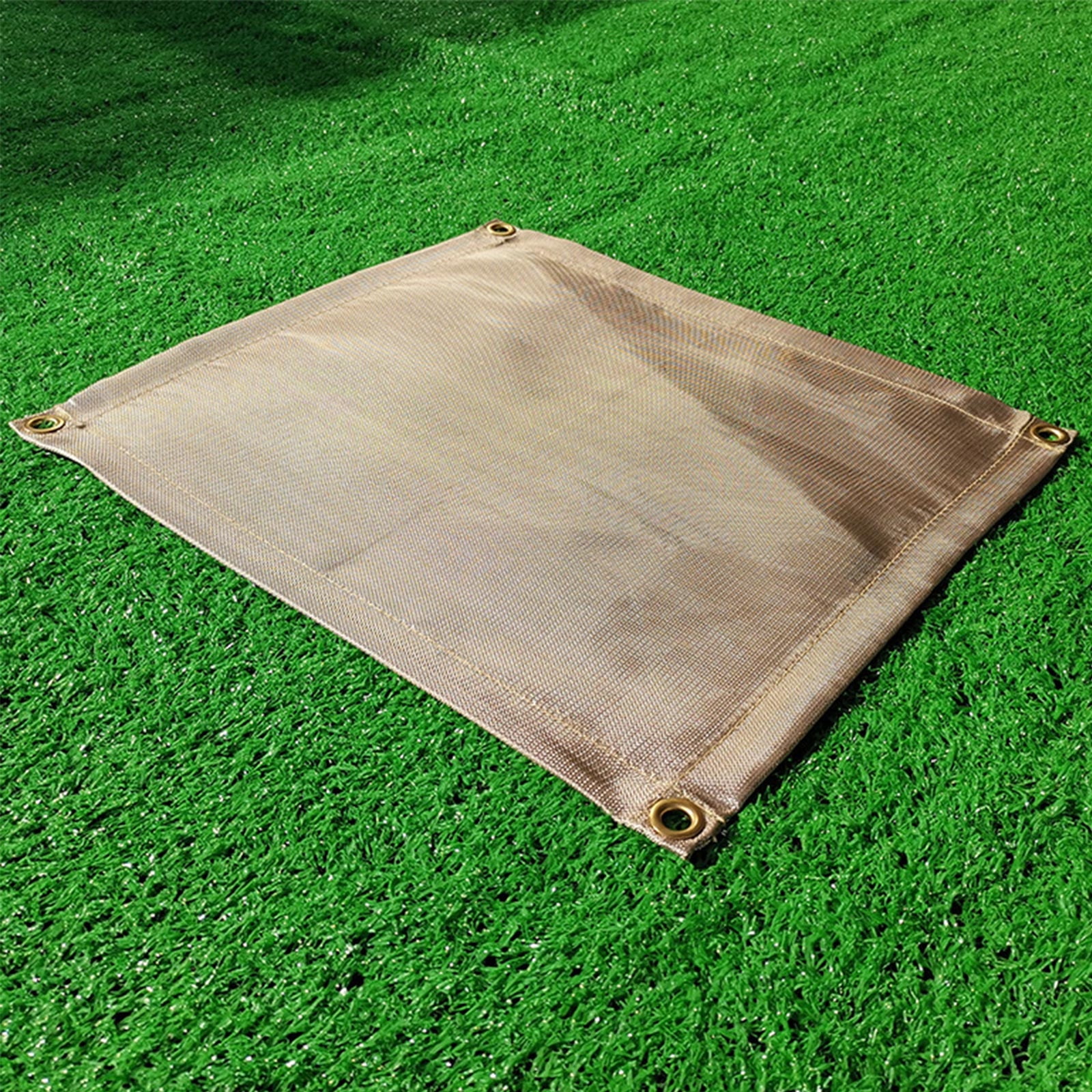 Tiitstoy Fire Pits Mat for Decks Fireproof, Outdoor Wood Stove Hearth ...