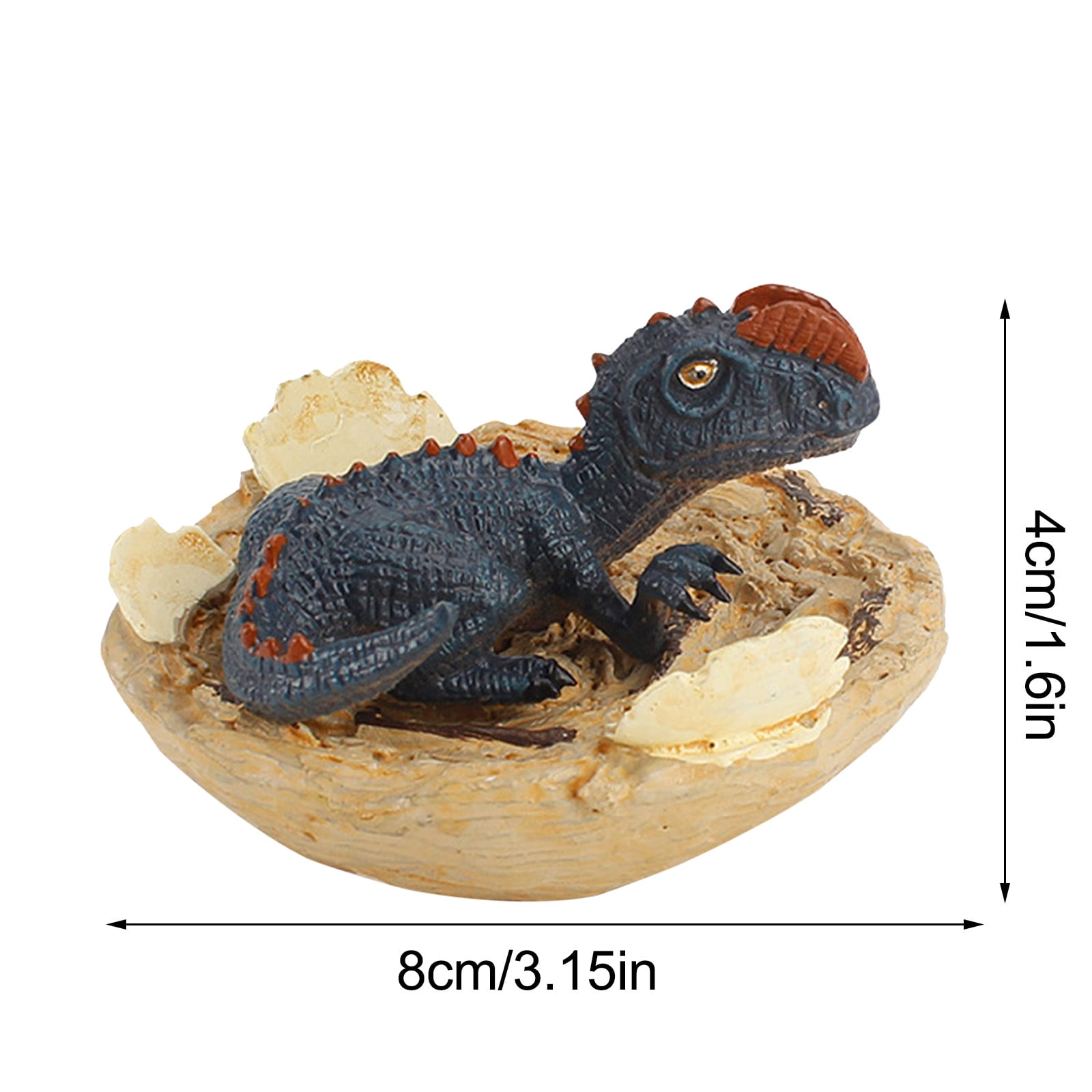 Tiitstoy Mini Dinosaur, Mini Dinosaur Baby Figures and Base Plastic ...