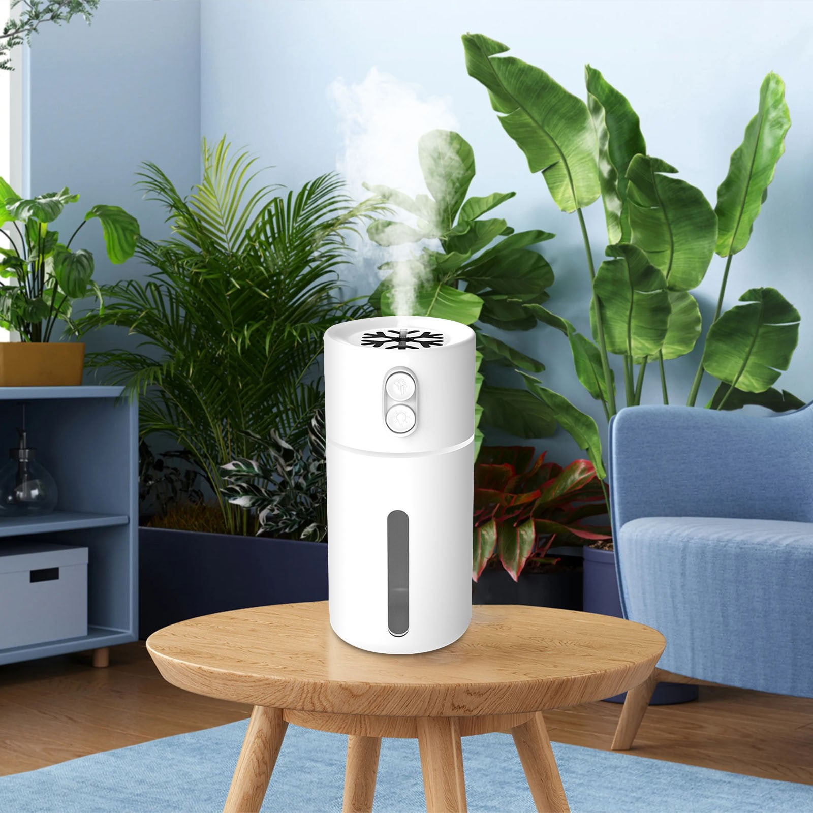 Tiitstoy Mini Humidifier, Usb Desktop Cool Mist Humidifier, Super Quiet ...