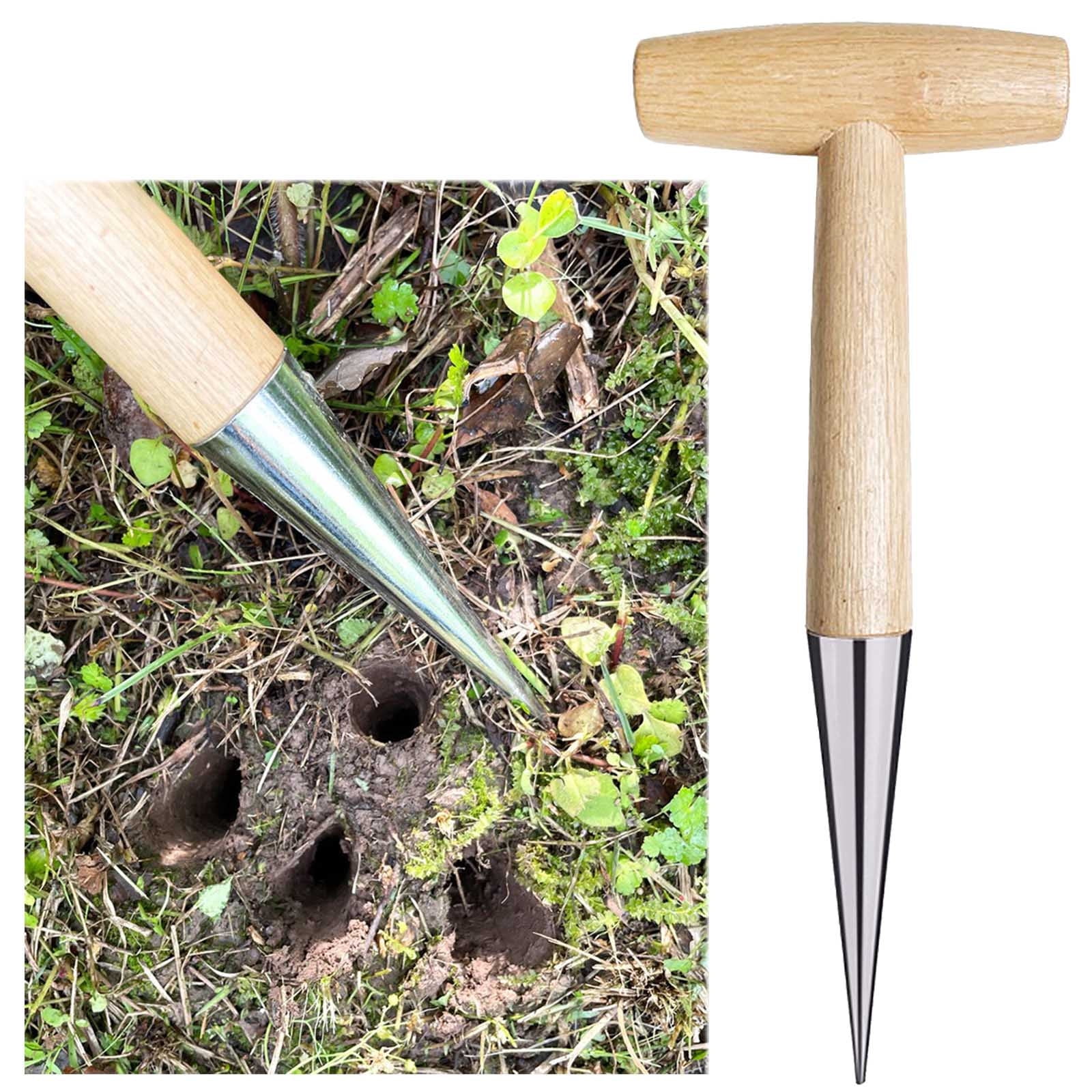 Tiitstoy Plant Hole Digger for Planting, Pointed Soil Hole Digging for ...