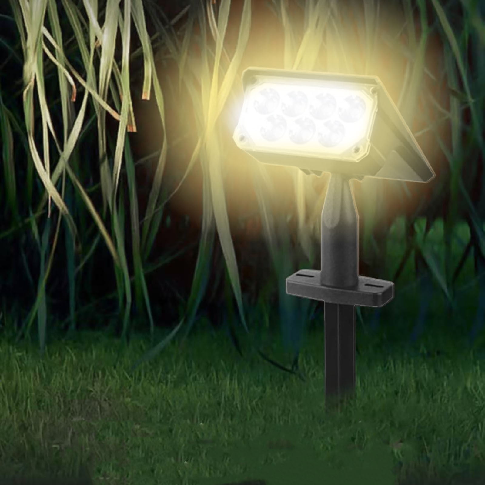 Tiitstoy Solar Lights Outdoor Waterproof Ip68, Solar Spot Lights Outdoor, 120° Angle Adjustable ...