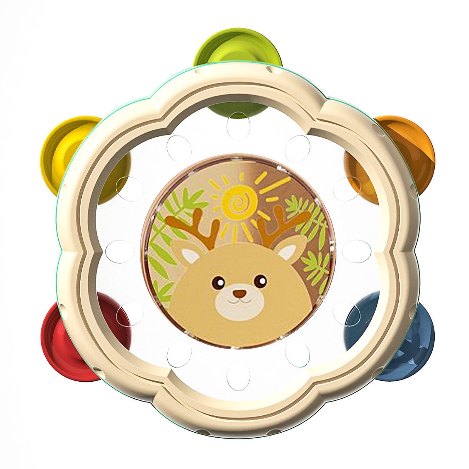 Tiitstoy Toddler Clapping Tambourine Kids Toys Kid Toys Hand Drums for ...