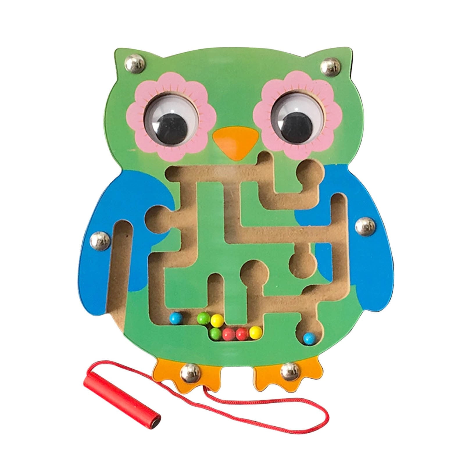 Tiitstoy Wooden Magnetic Maze Toys for Kids 3+, Animal Interactive ...