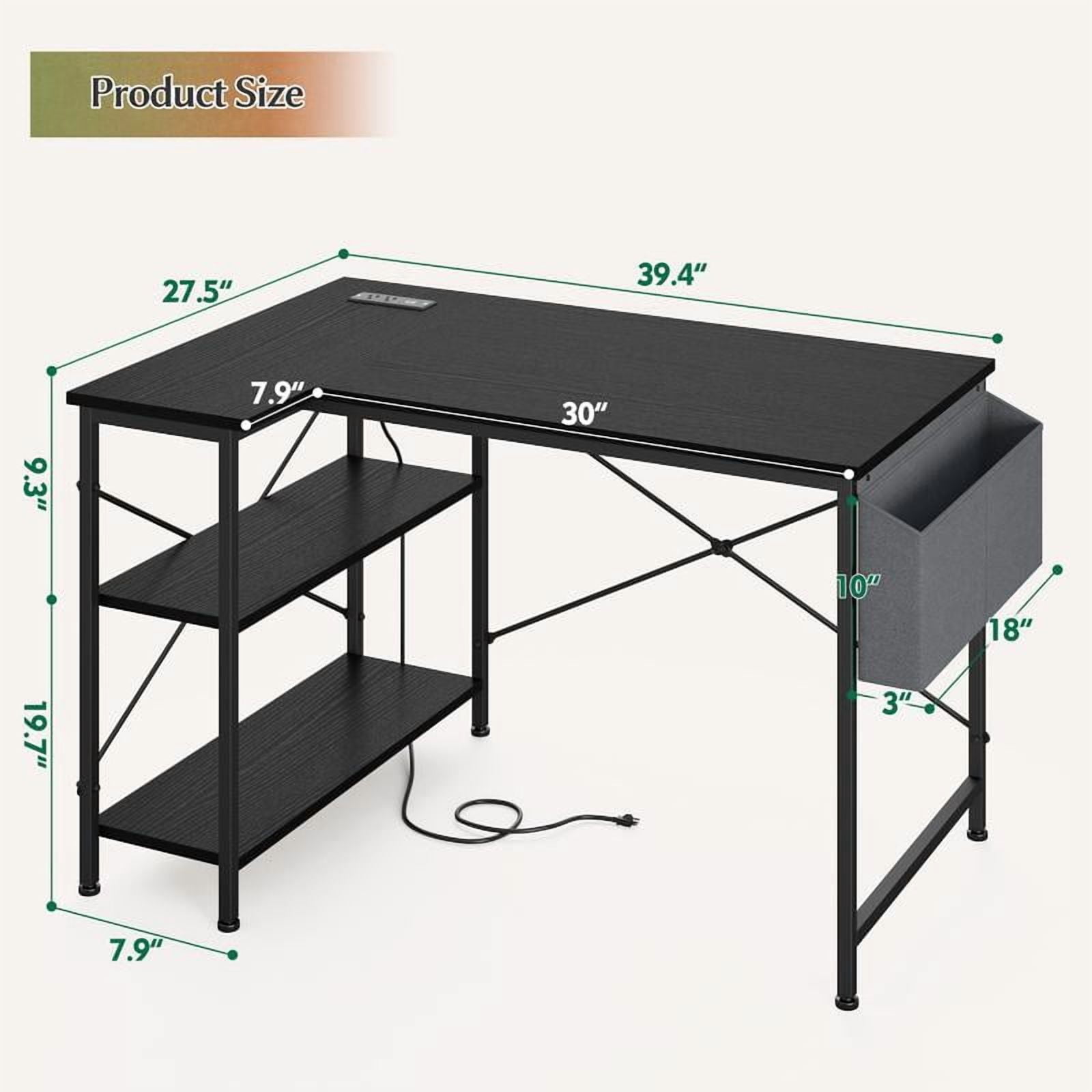 【TikTokshopBacktoSchool】 Raybee Furniture L Shaped Gamer Gaming Desk ...
