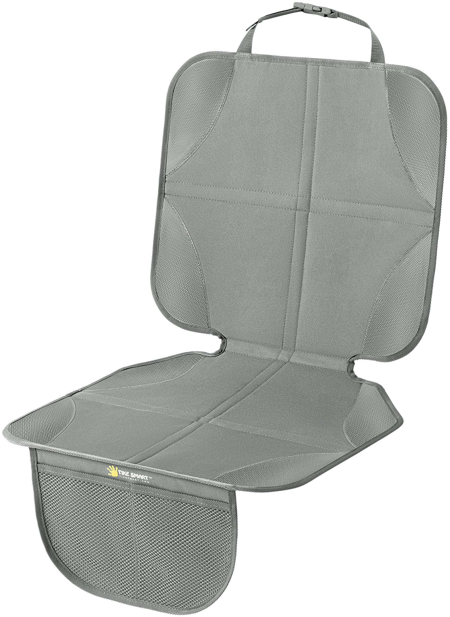 Tike Smart Premium Car Seat Protector (Gray (Grey), High Back) C2 ...