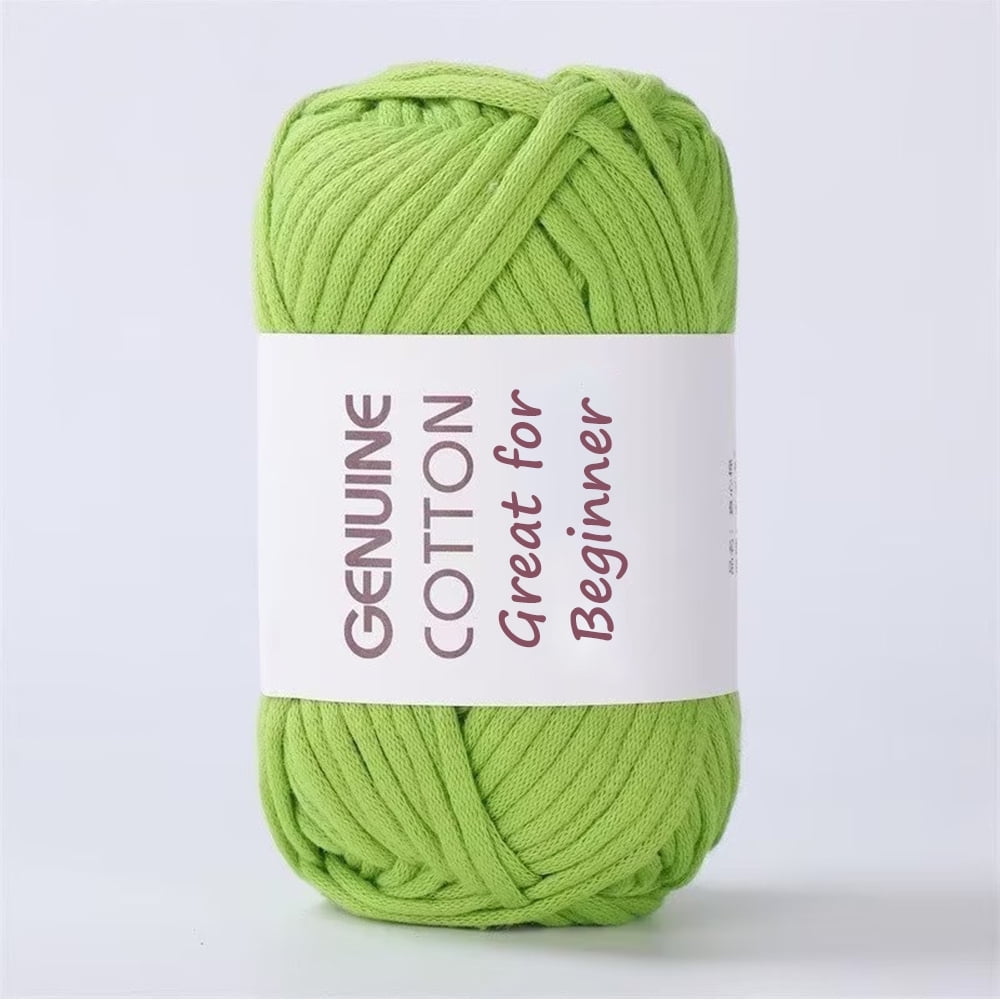 Tikeitoo Yarn for Crocheting Beginner Yarn Easy-to-see Stitches, Cotton ...