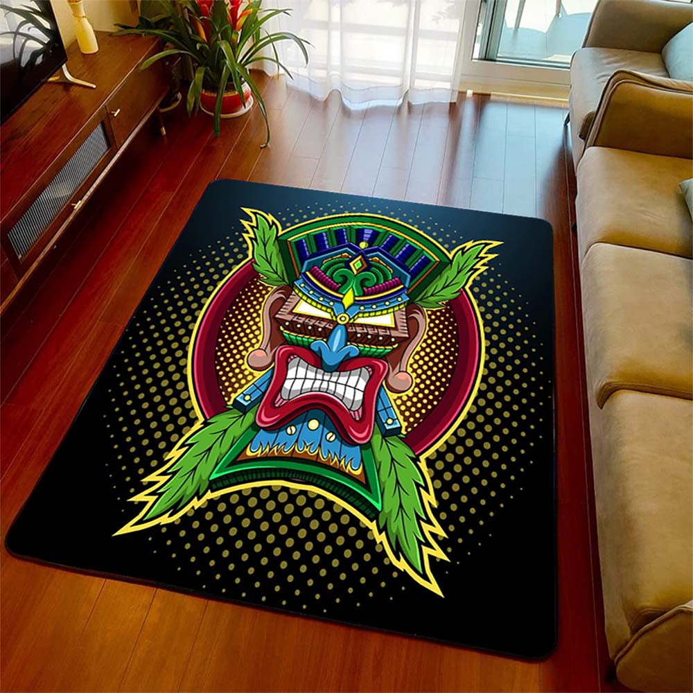 Tiki Bar Carpet Hawaii Holiday Floor Mats Party Beach Bar Pub Area Rug ...
