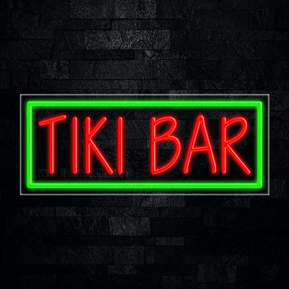 Tiki Bar LED Neon Sign 30"L x 12"H #31490 - Walmart.com