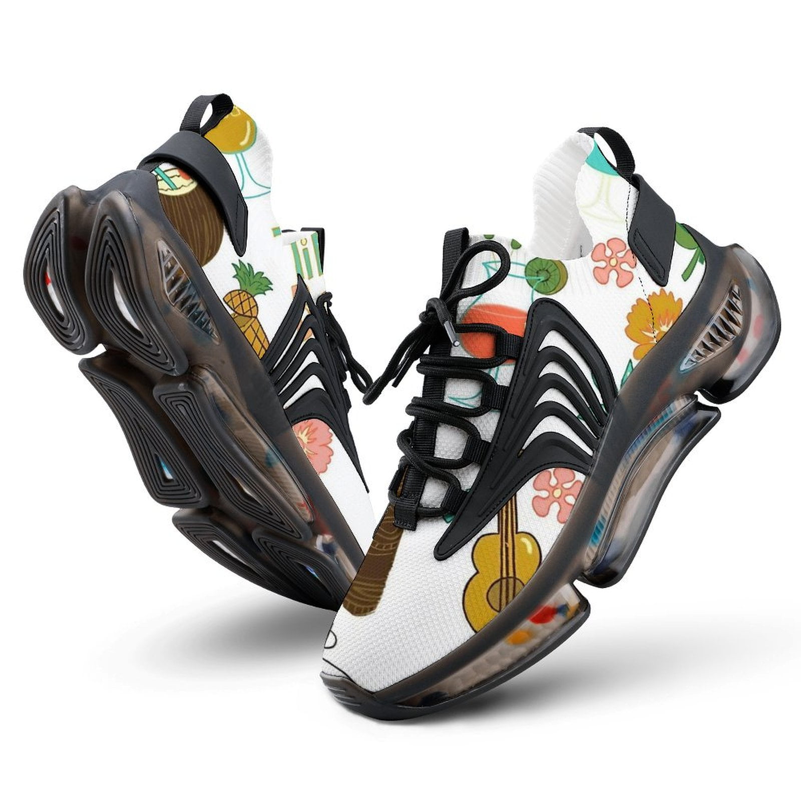 Tiki Bar Lounge Walking Shoes for Men Woman Lightweight Tennis Fashion ...