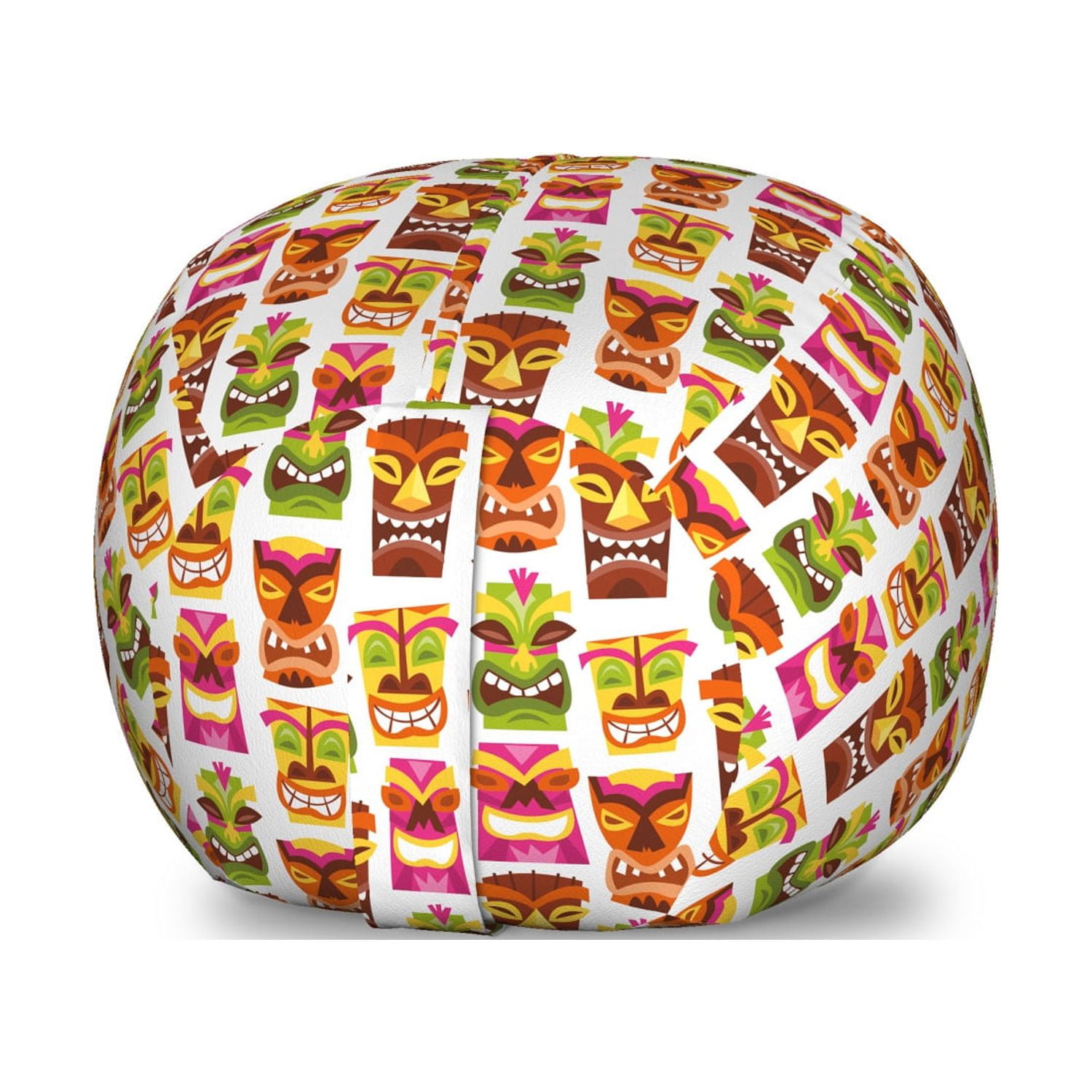 Tiki Bar Storage Toy Bag Chair, Sixties Retro Inspired Hawaiian Party ...