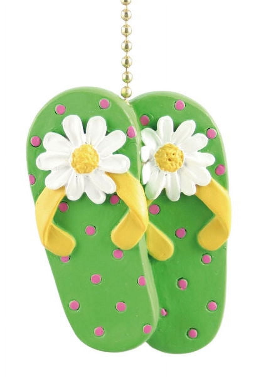 Tiki Beach Sandals Flip Flops Decor Fan Light Pull - Walmart.com