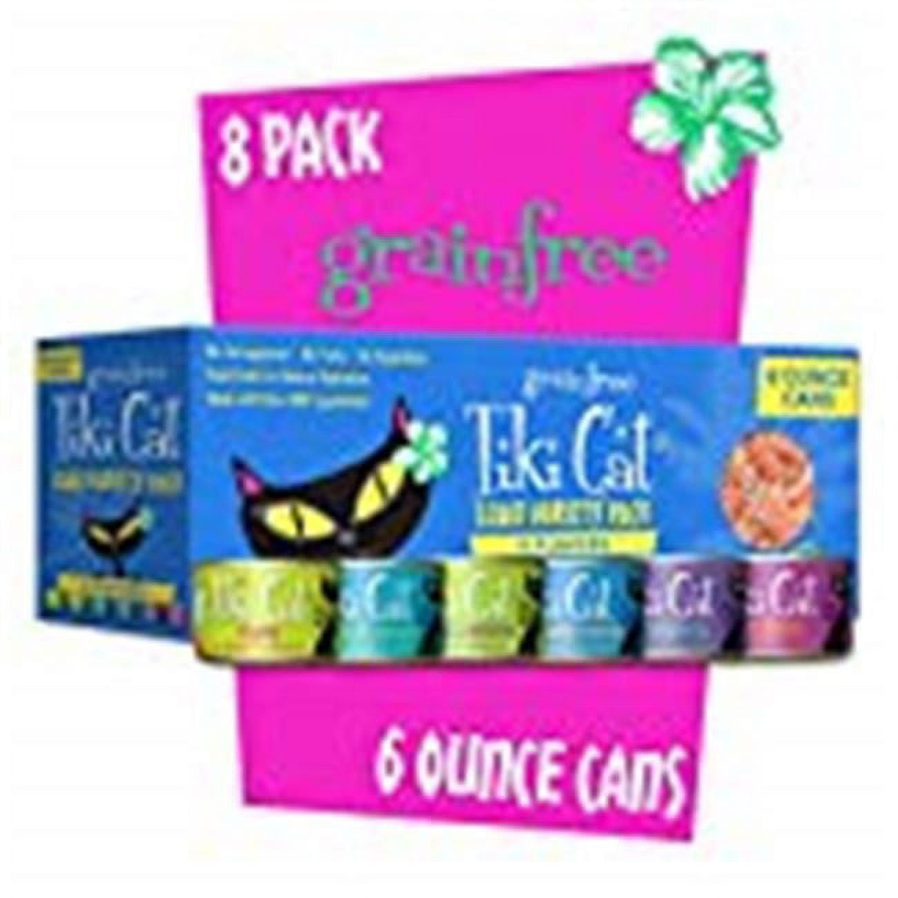 Tiki Pet 25110849 6 oz Cat Luau Wet Food Consomme Variety Pack ...