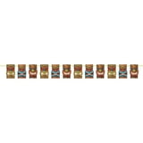 Tiki Time 84" Paper Ribbon Banner - Walmart.com