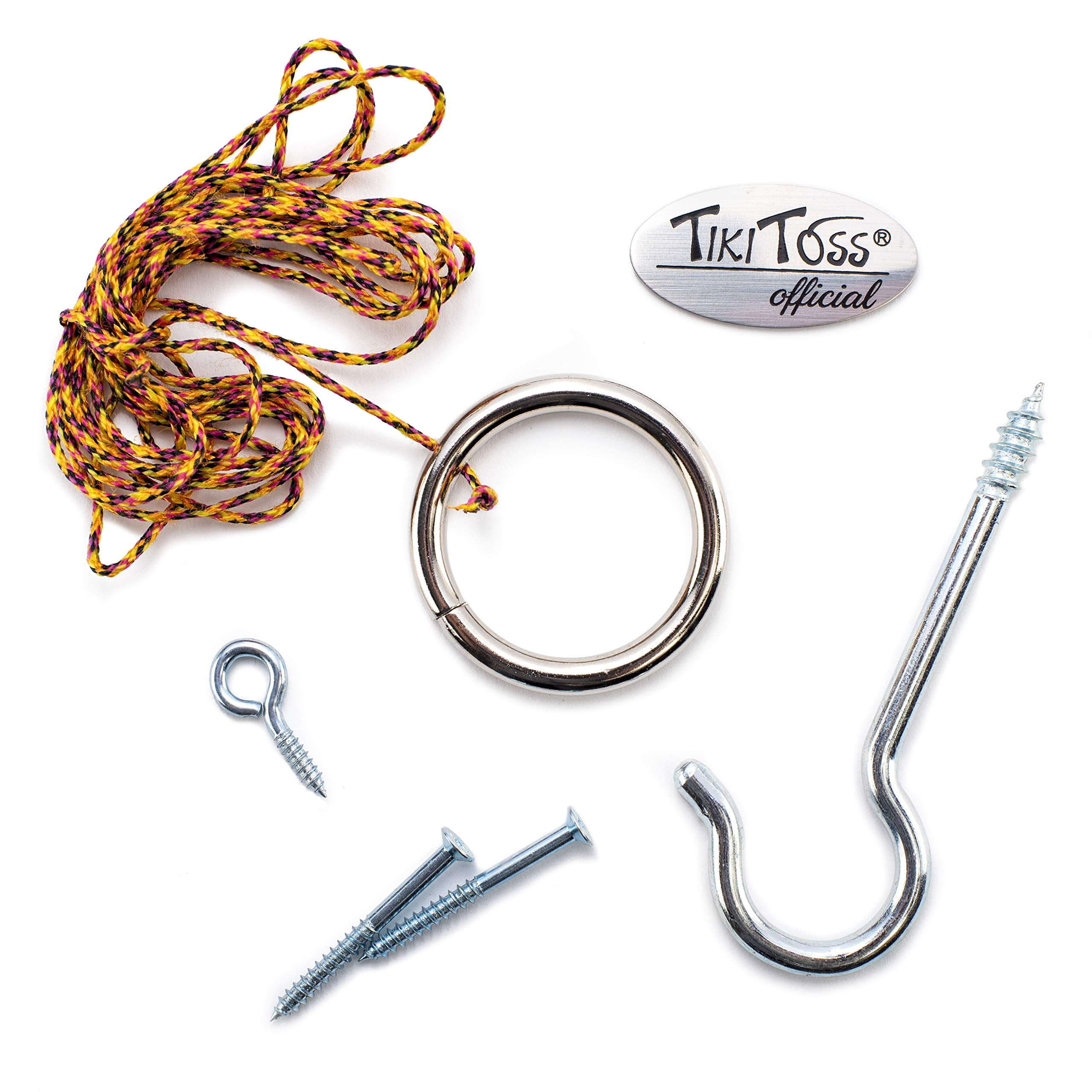 Tiki Toss Original Hook and Ring Game Essentials- Includes Hook, Ring ...