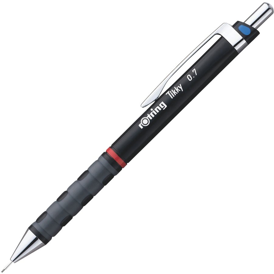 Tikky Rotring Mechanical Pencil No.2 .7mm Black 1904696 - Walmart.com